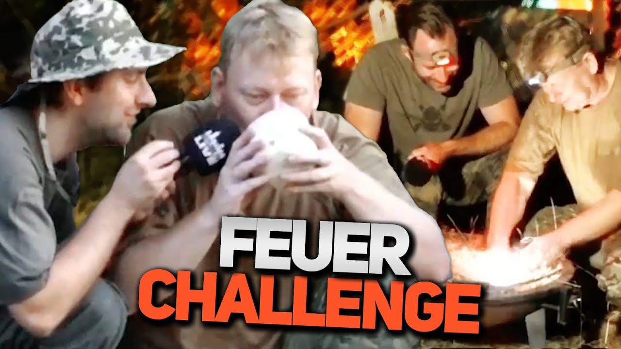 FEUER & KOKOSNUSS CHALLENGE 😂 7 VS WILD TRAINING mit OTTO, MATTIN ...