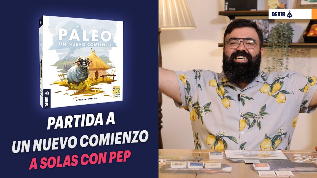 Partida a Paleo: Un nuevo comienzo 🤓 A Solas Con Pep 🤓 Devir - YouTube