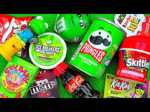 Lots of Candies Pringles, Skittles, Surprise Toys ASMR - YouTube