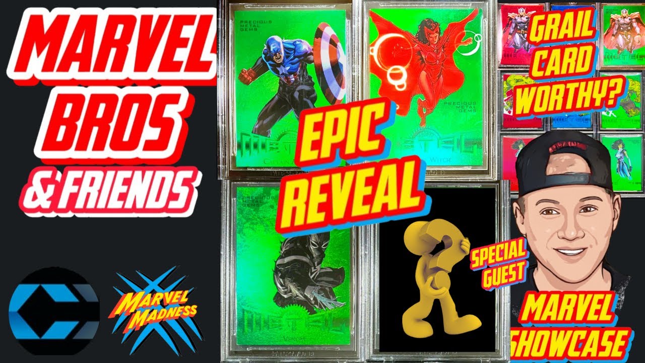 EPIC MARVEL CARD REVEAL - MARVEL BROS & FRIENDS EPISODE 44 #marvel # ...