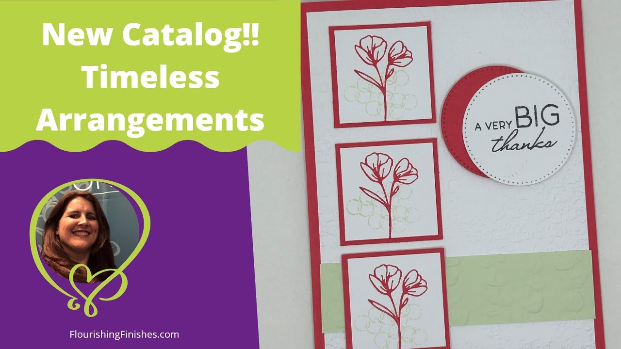 Timeless Arrangements Stampin' Up Card Tutorial: Create Beautiful ...