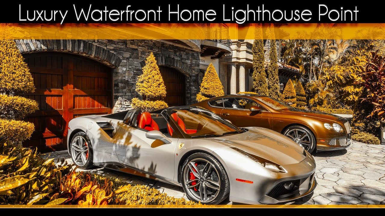 Luxury Waterfront Home Lighthouse Point Florida - YouTube