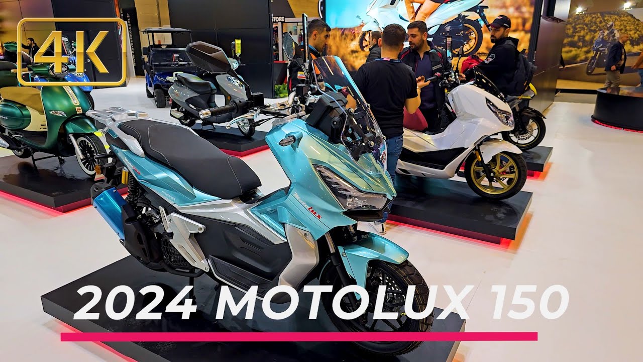 New Scooter 2024 motolux 150 of 2024 | Detail | Walkaround | 4K - YouTube