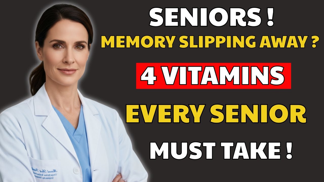 Over 60? These 4 Essential Vitamins Protect Memory & Brain Health ...