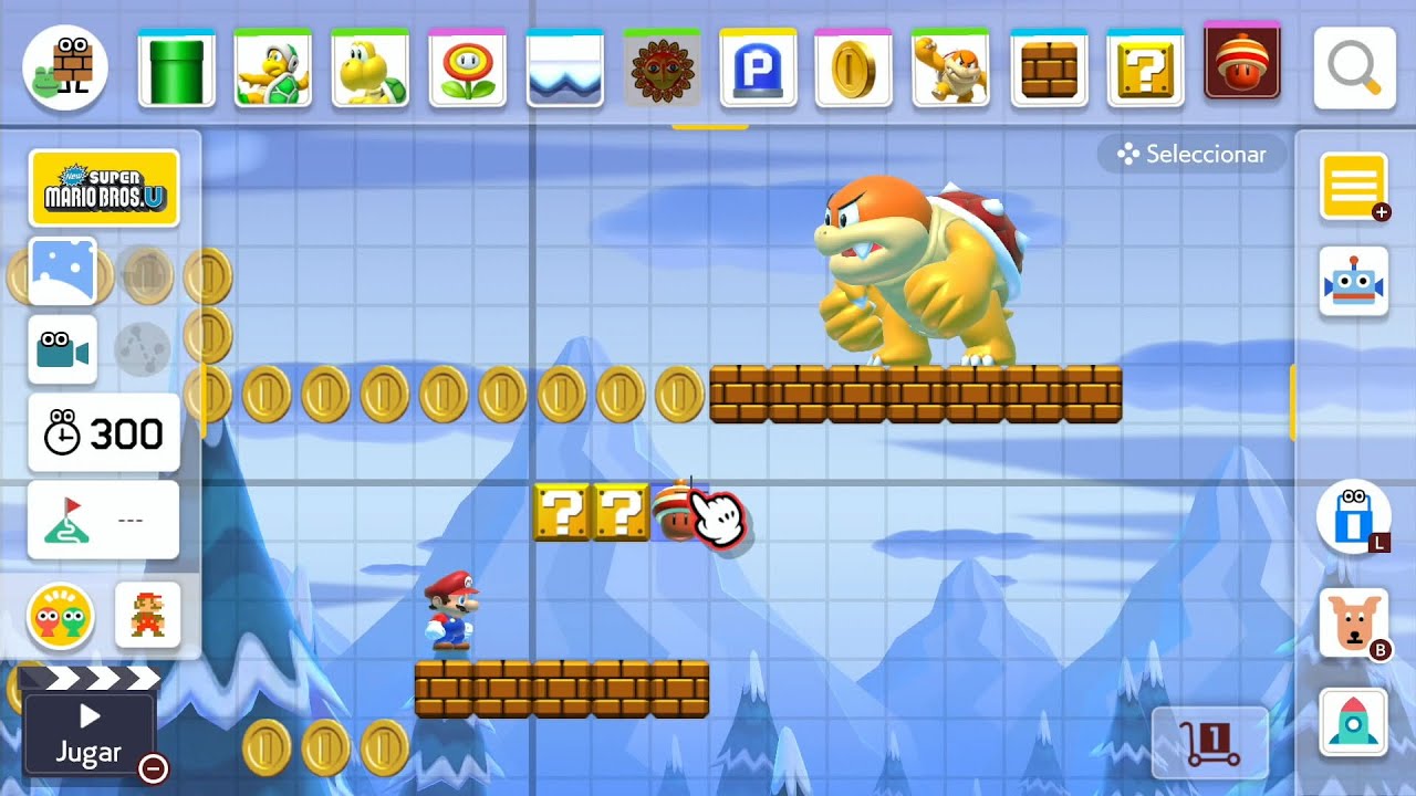SUPER MARIO MAKER 2 / Editor de niveles de Nintendo Switch | Money Land ...