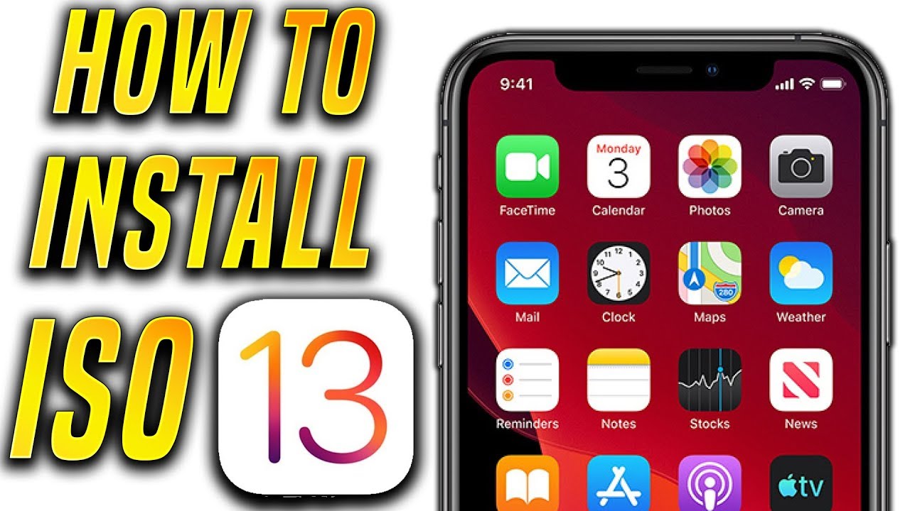 How To Install ISO 13 Beta On iPhone, iPad and iPod | Windows and Mac ...