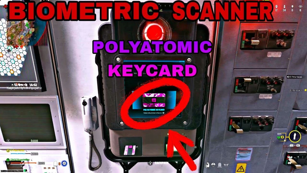 Polyatomic Keycard (Very Rare) | Biometric Scanner | Classified Weapon ...