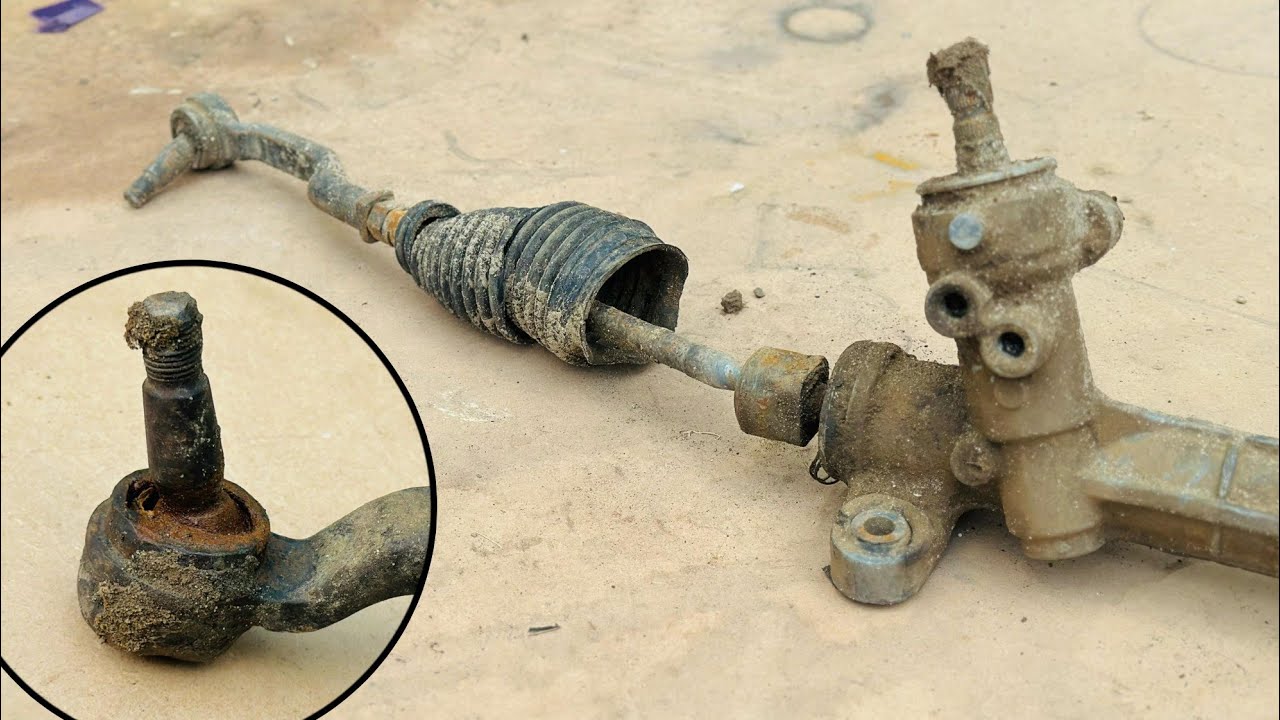 How to restore old steering rock assembly repairing rebuild steering ...