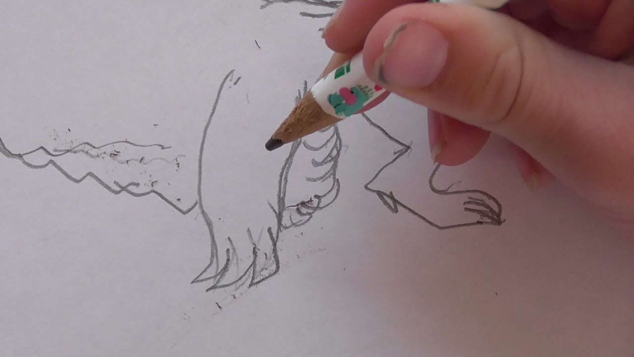 How to draw Rodan (2019) - YouTube