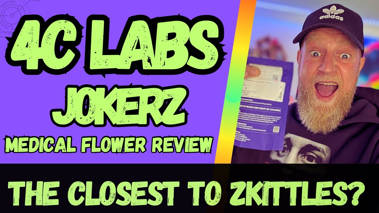 4C Labs | Jokerz | UK Medical Flower Review - YouTube