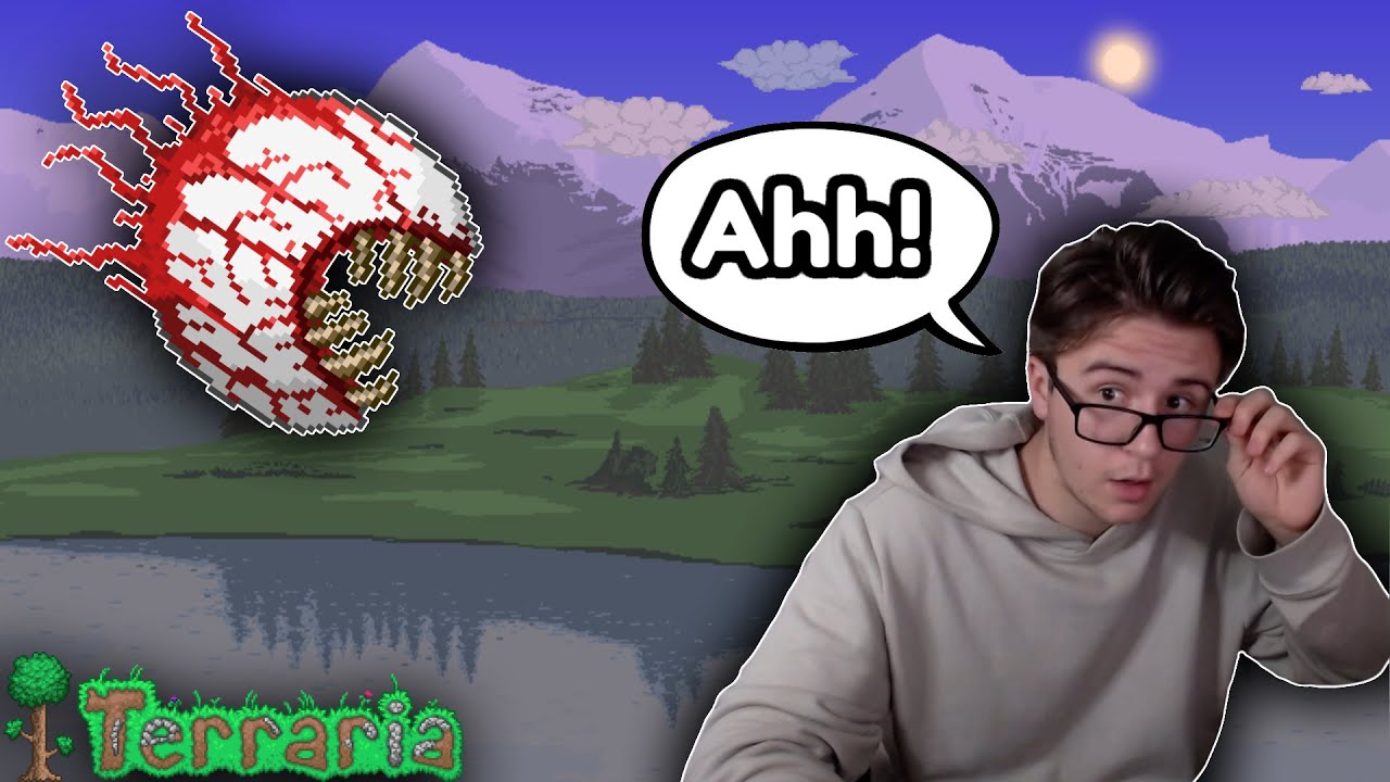 So, I Beat My First Boss In Terraria... - YouTube