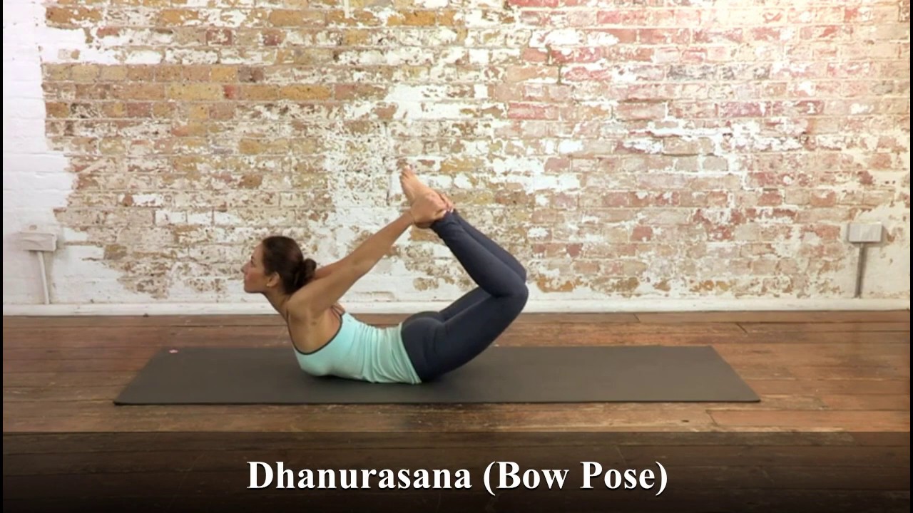 Dhanurasana - Bow Pose - YouTube
