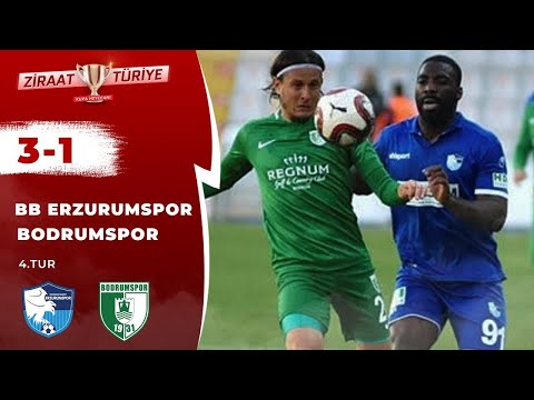 BB Erzurumspor 3-1 Bodrumspor Maç Özeti (Ziraat Türkiye Kupası 4.Tur) 30.10.2019