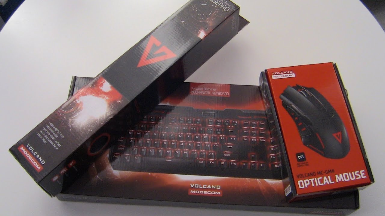 MODECOM Volcano HAMMER + MC GK4 + ELBRUS / ZESTAW ZA 149zł X-KOM - YouTube