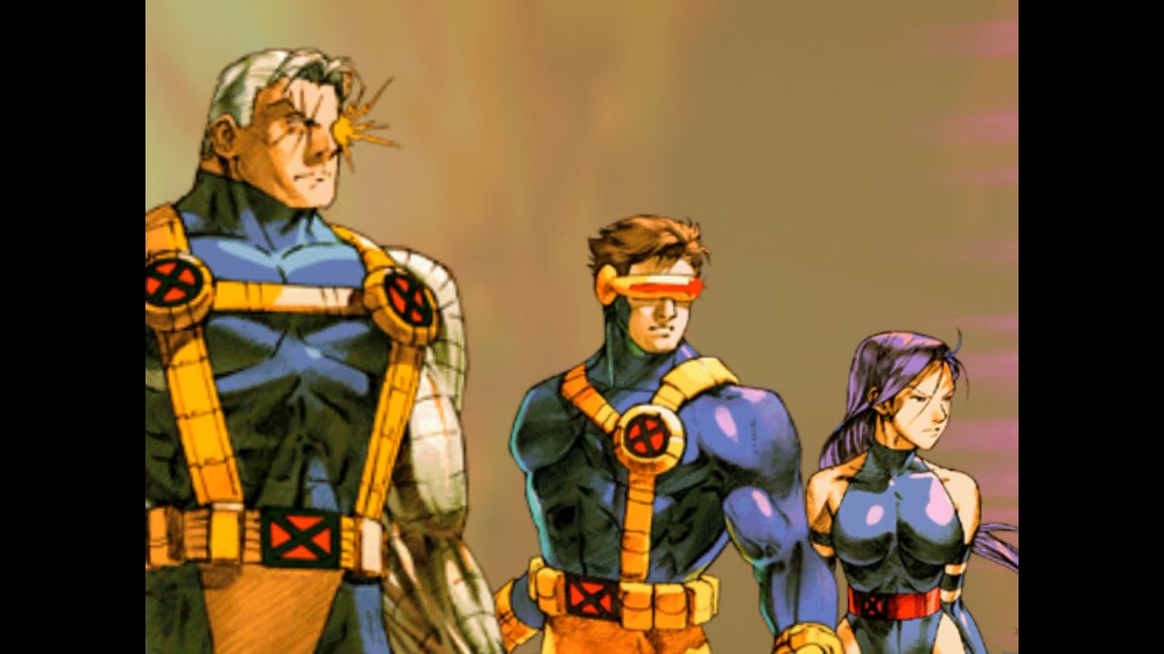 Marvel vs. Capcom 2 - Arcade Playthrough (Cable, Cyclops, and Psylocke ...