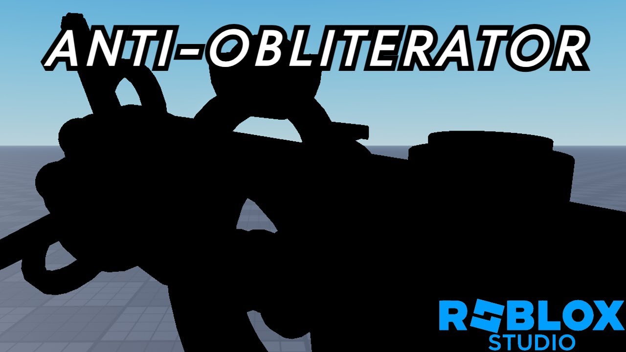 The Anti-Obliterator [Roblox Studio Firearm Build + FPS Showcase] - YouTube