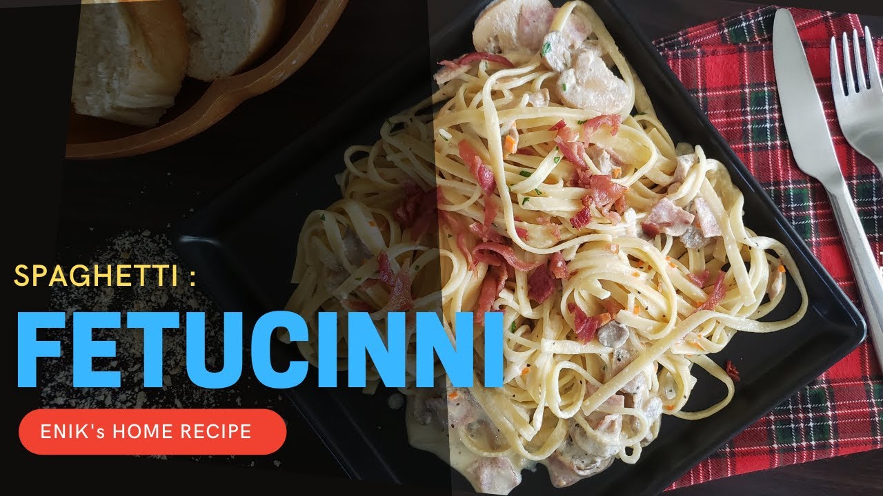 How to Cook fettuccine pasta Home Style Recipe - YouTube