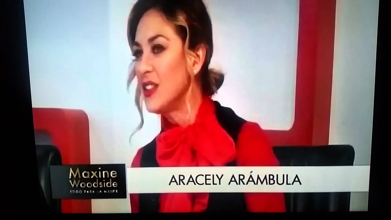 Aracely Arámbula e Ignacio López Tarso Con Maxine Woodside - YouTube