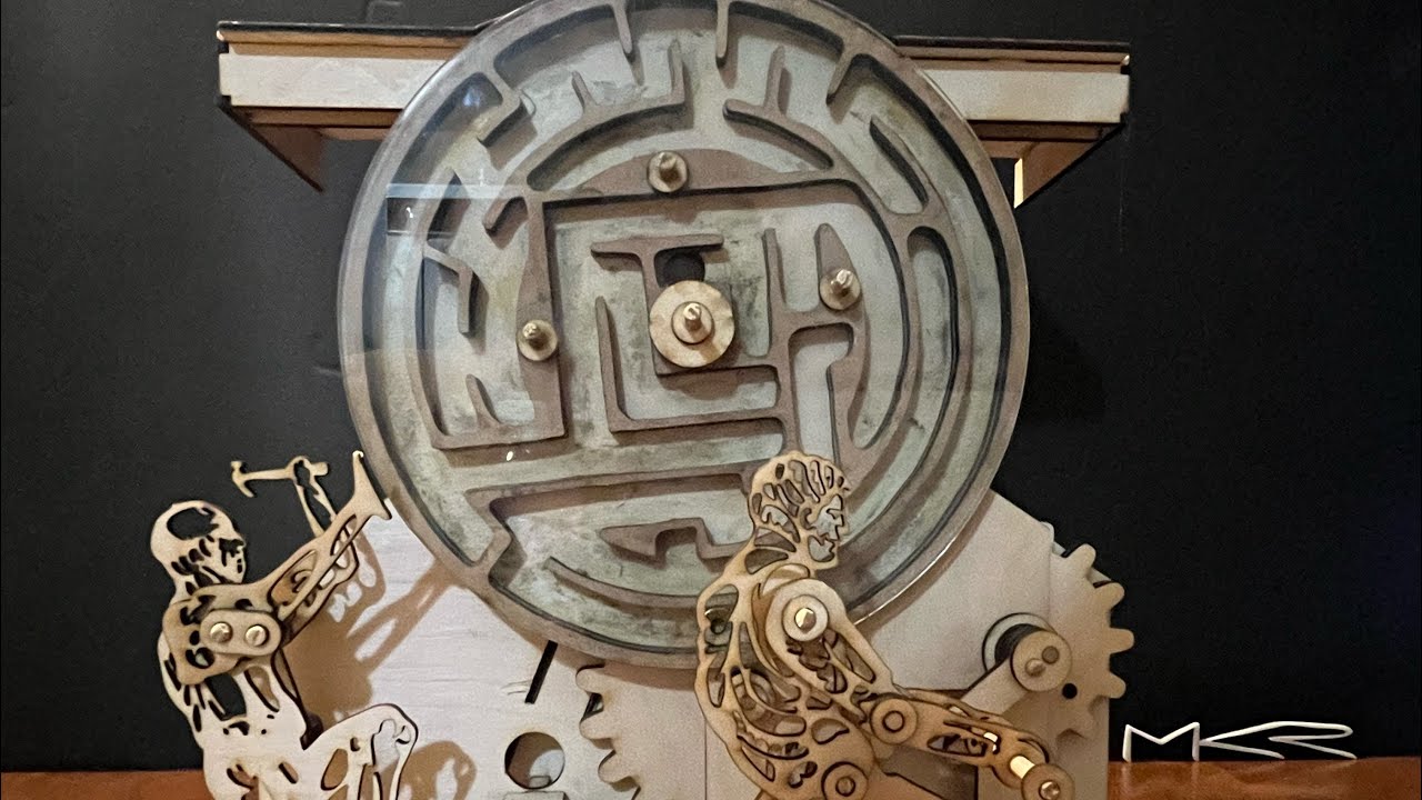 The Mighty Michelphian Maze Automaton Demonstration Video - YouTube