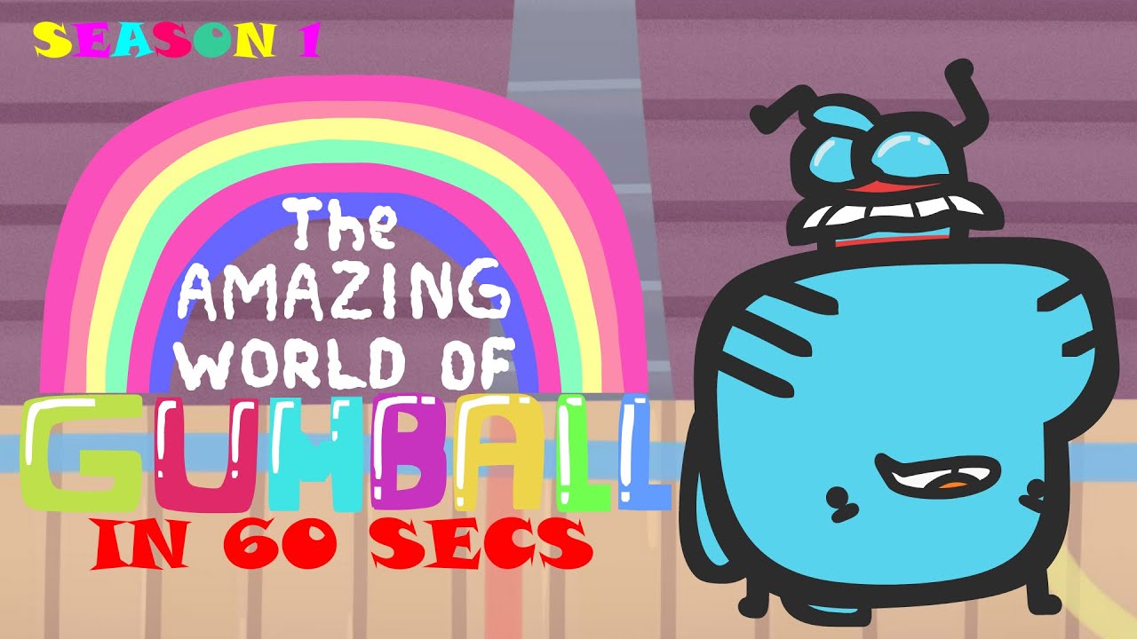The Amazing World of Gumball in 60 Seconds - YouTube