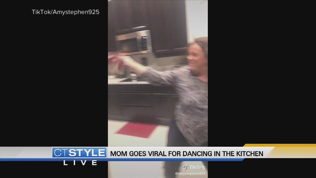 Today’s Dish: Mom goes viral for dancing in the kitchen - YouTube