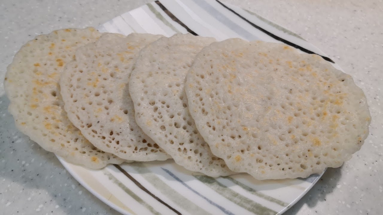 Kallappam Recipe || Kallappam with toddy/ kallu || Traditional ...