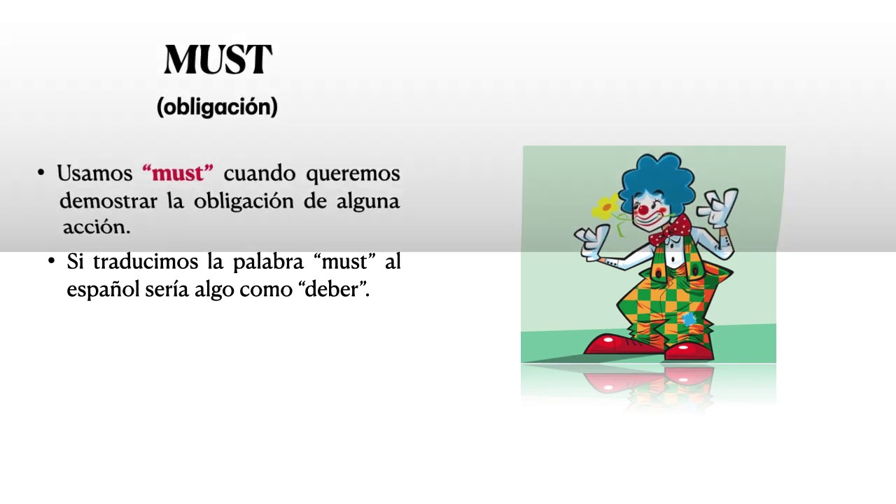 Clase 4, 4to Básico, Must y Mustn't - YouTube