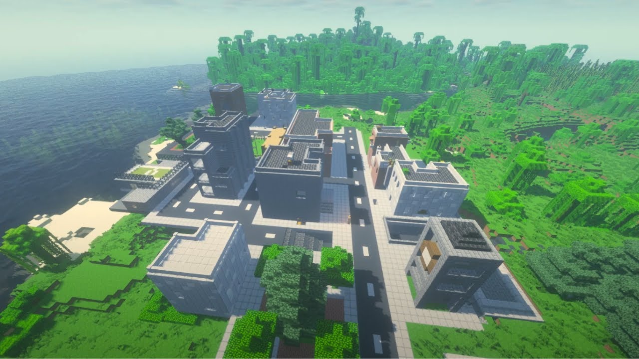 Tilted Towers in Minecraft (Part 3) - YouTube