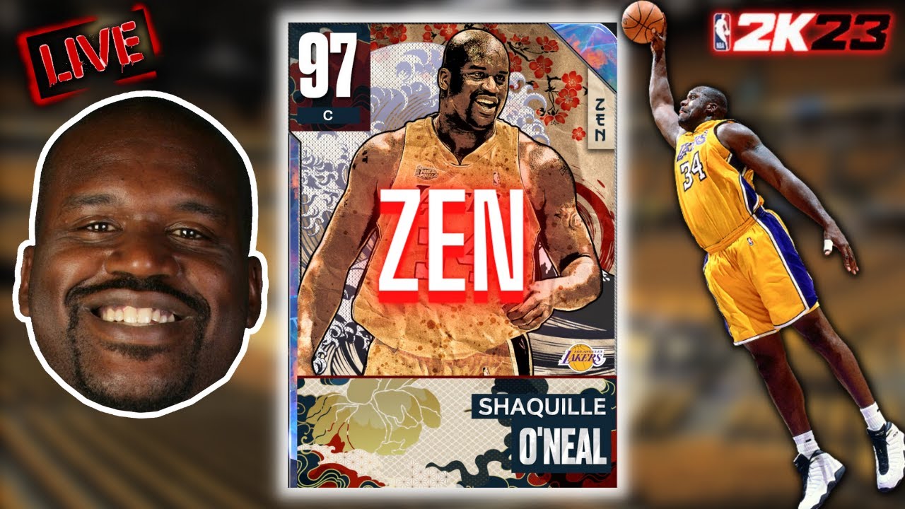 *LIVE* ZEN PACK OPENING FOR GALAXY OPA SHAQ! NBA 2K23 MYTEAM | PINK ...