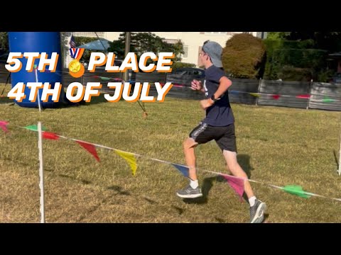 4TH OF JULY 5K FUN RUN // 5TH PLACE🏅 - YouTube