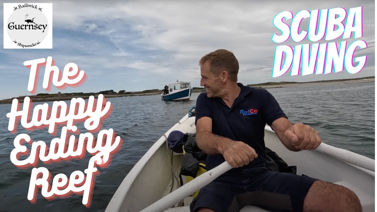 The Happy Ending reef dive Guernsey #scubadiving #reef #4k #goprohero10 ...