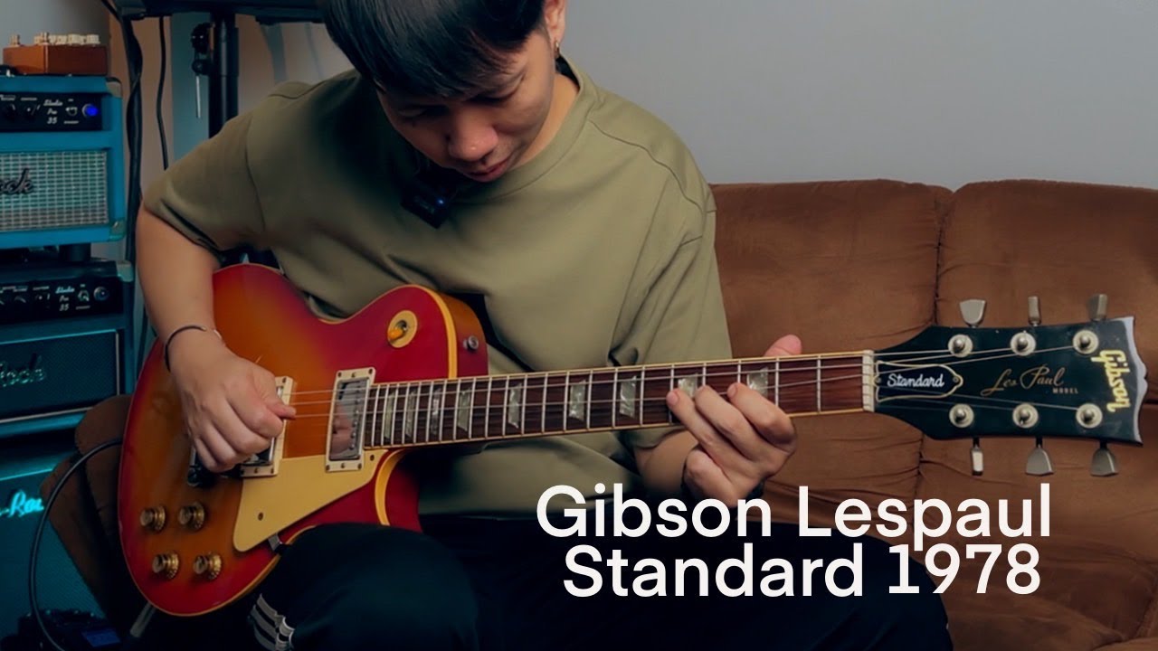 Gibson Lespaul Standard 1978 Review By Guiarcoach Shop - YouTube
