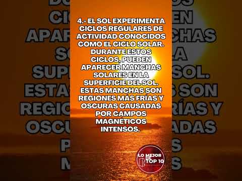 19 datos del Sol que no conocías #datoscuriosos #lomejordetop10 #sol ...