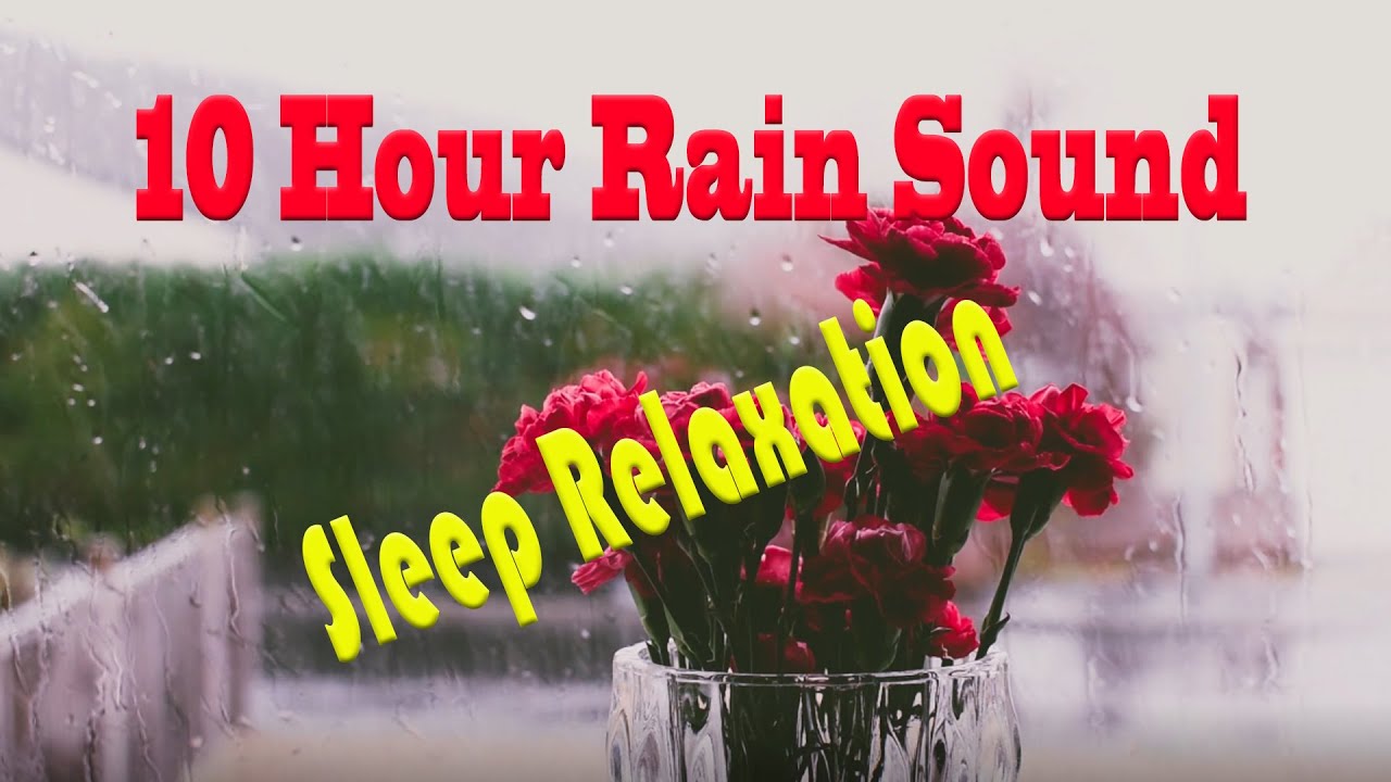 Rain Sound On Windows | Rain Sound Effect For Sleep, Study, Meditation ...