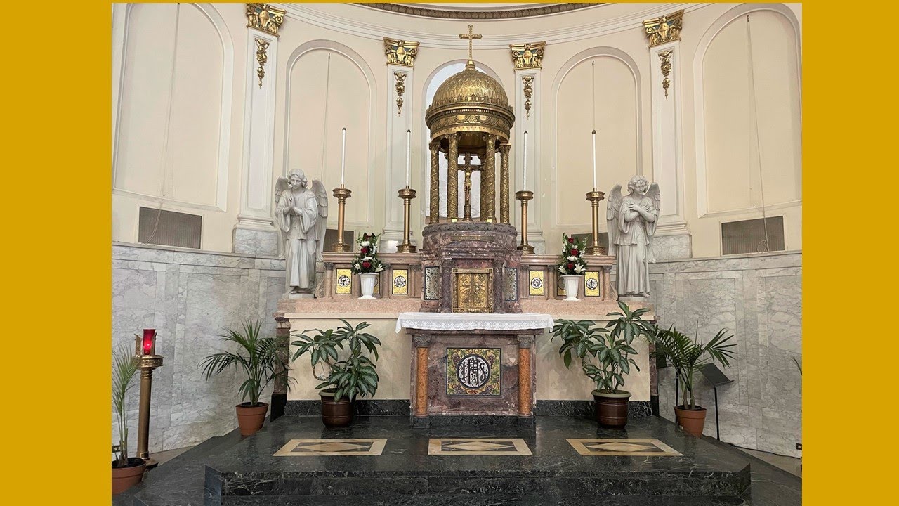 Virtual Tour OLOL Church, Grotto & Our Lady's Garden - YouTube