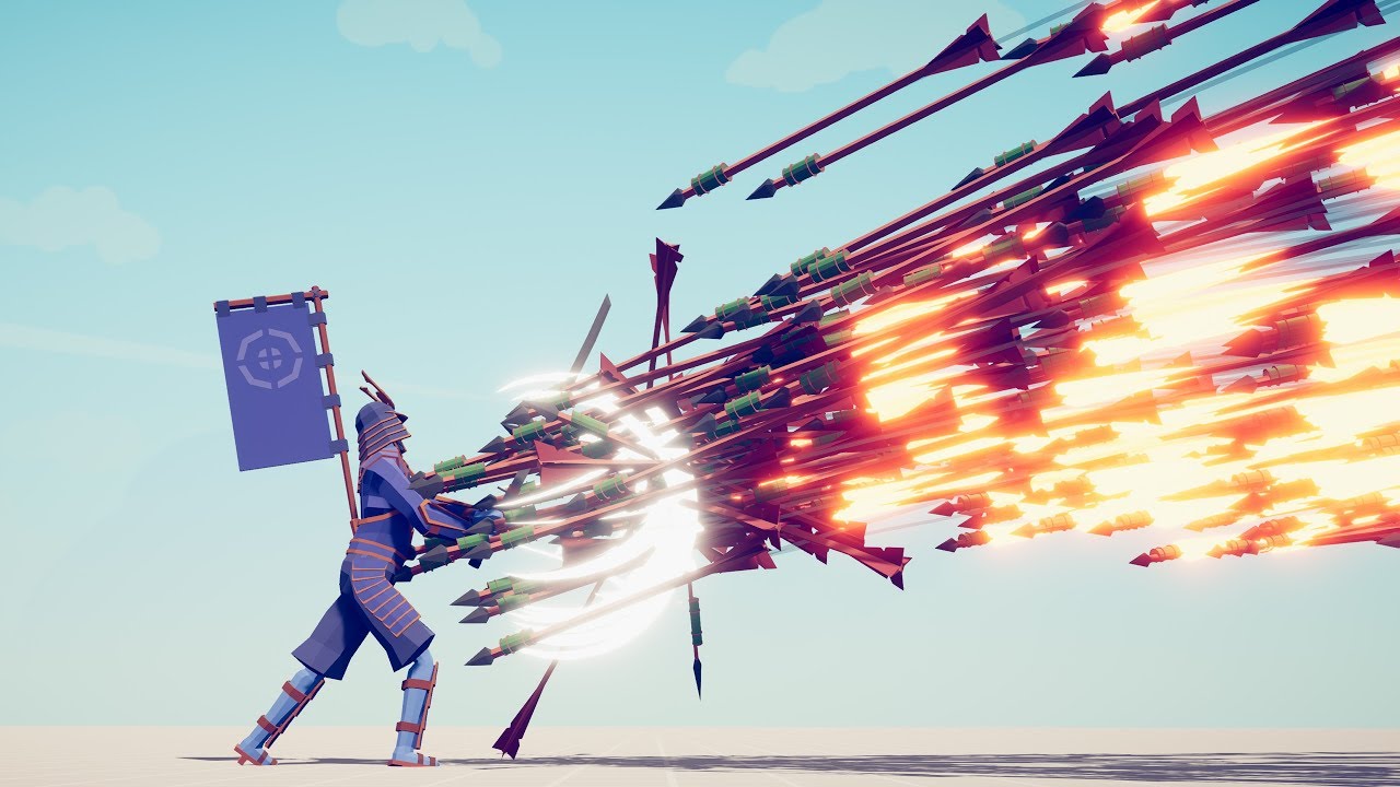 SHOGUN DEFLECTING EVERYTHING - Totally Accurate Battle Simulator TABS ...