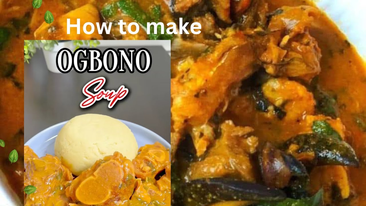 how i prepare ogbono with okro soup 🍲 - YouTube