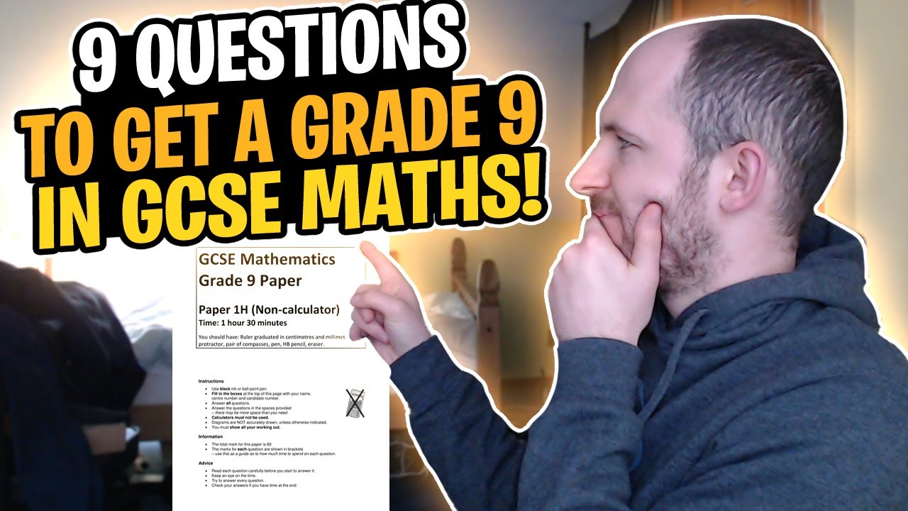 9 Grade 9 GCSE Maths Questions to SECURE Paper 2 and 3 2024 Walkthrough ...