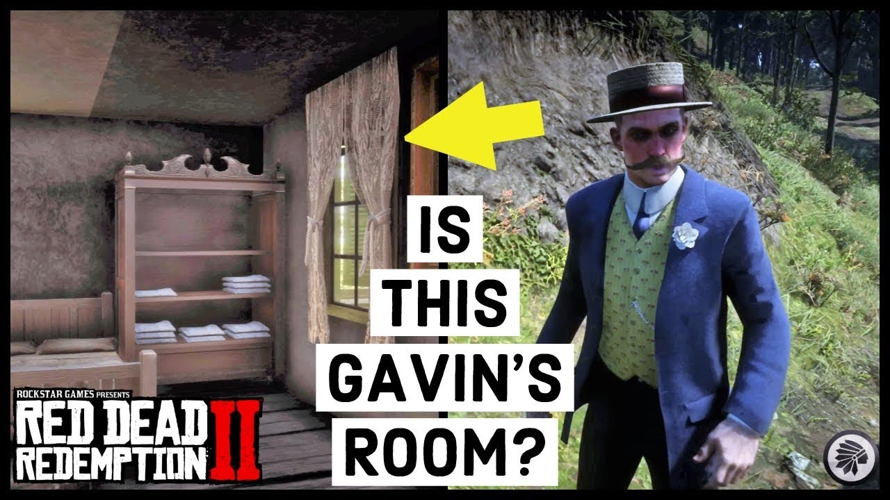 Red Dead Redemption 2 Is This GAVIN'S ROOM?? SECRET LOCATION!!! - YouTube