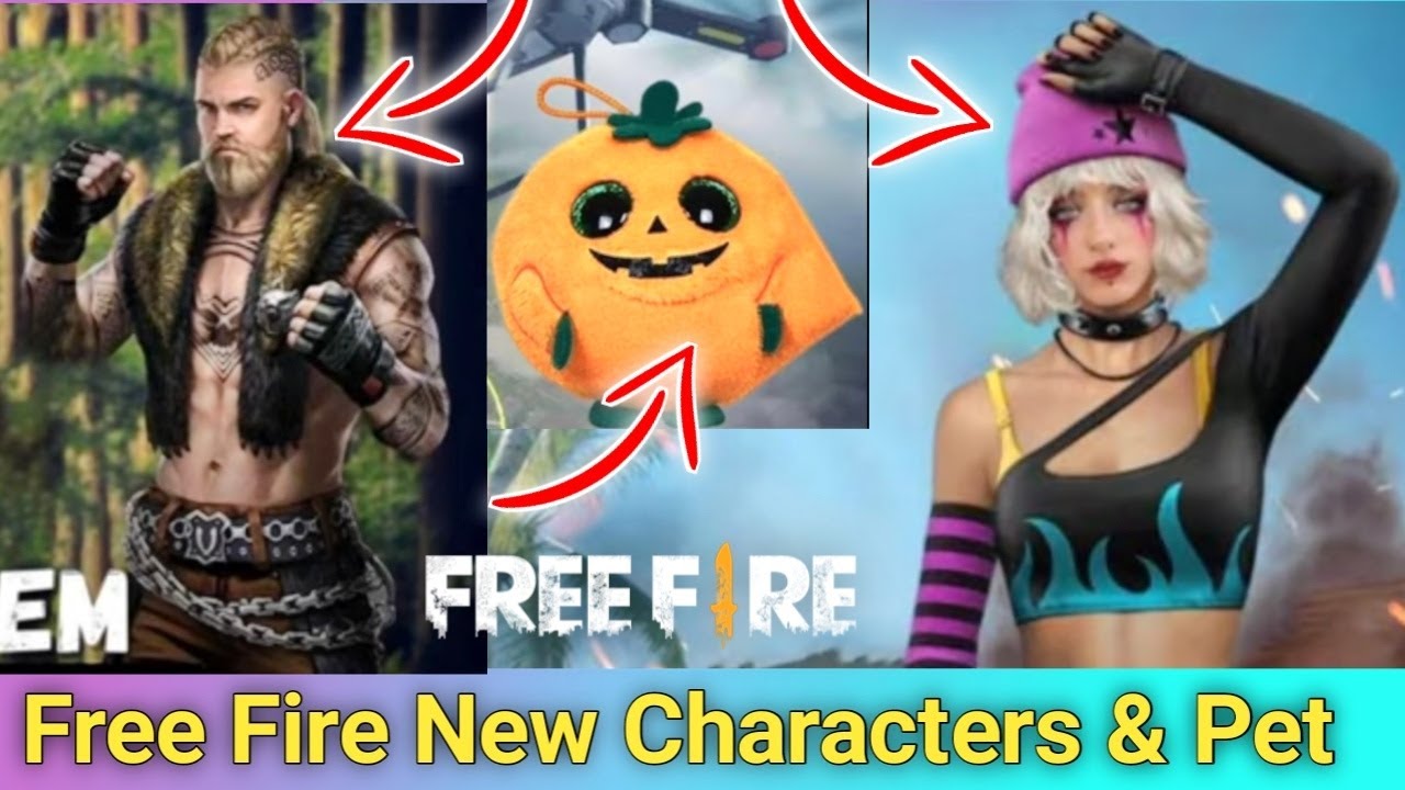 Free Fire New Characters And New Pet || Free Fire New Upcoming Update ...