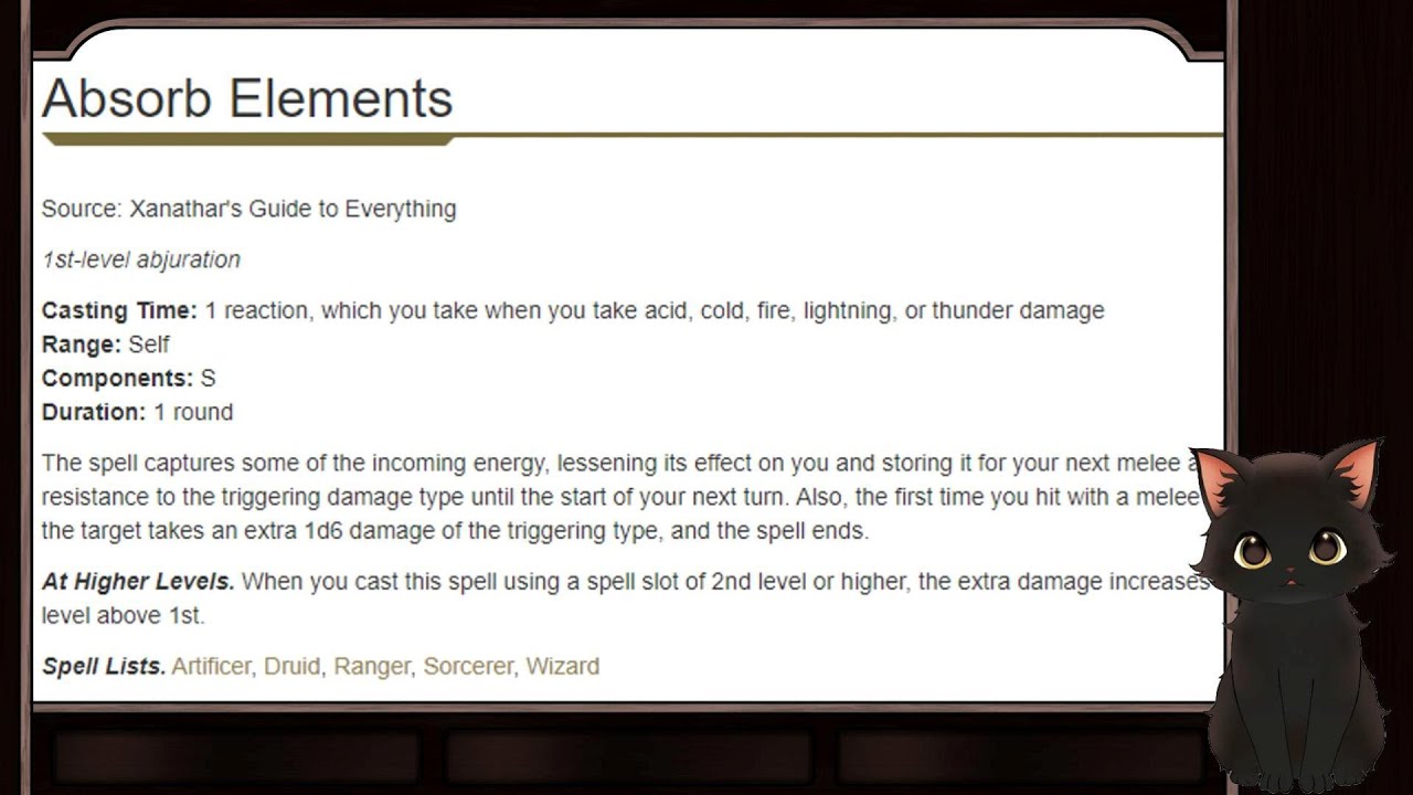 Spell With Me - Absorb Elements - YouTube