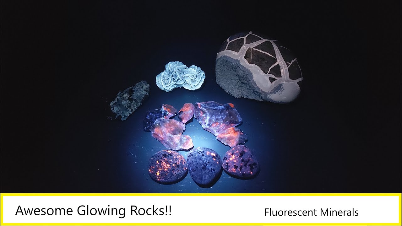 Rockhounding Show and Tell #4: Awesome Glowing Crystals and Rocks ...