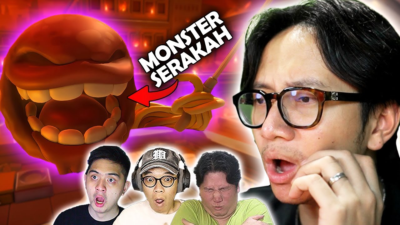 SEMUA MAKANAN DITELEN SAMA MONSTER INI !!! - Overcooked! 2 Indonesia ...