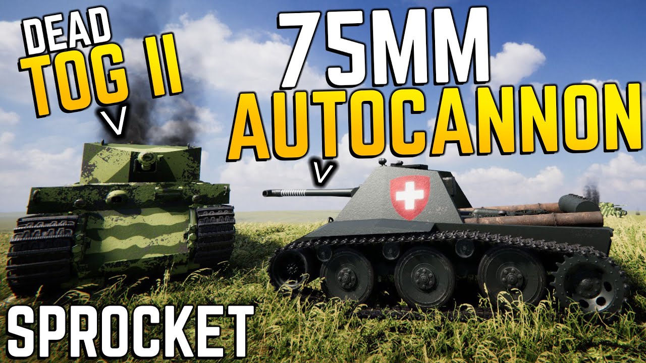 INSANE AUTOCANNON Tank DESTROYS EVERYTHING In Sprocket! - YouTube