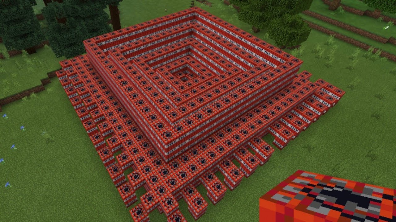 How do atomic bombs work in Minecraft??? - YouTube