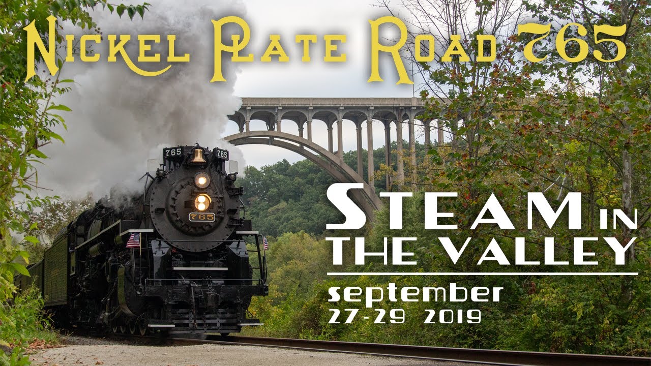 NKP 765 Steam In The Valley 2019 - YouTube