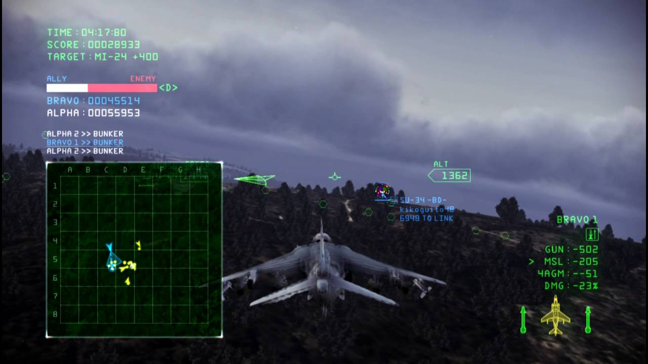 #603-#3:Avalon Dam Invasion AV-8B AQ 80142pts [ ACECOMBAT INFINITY ...