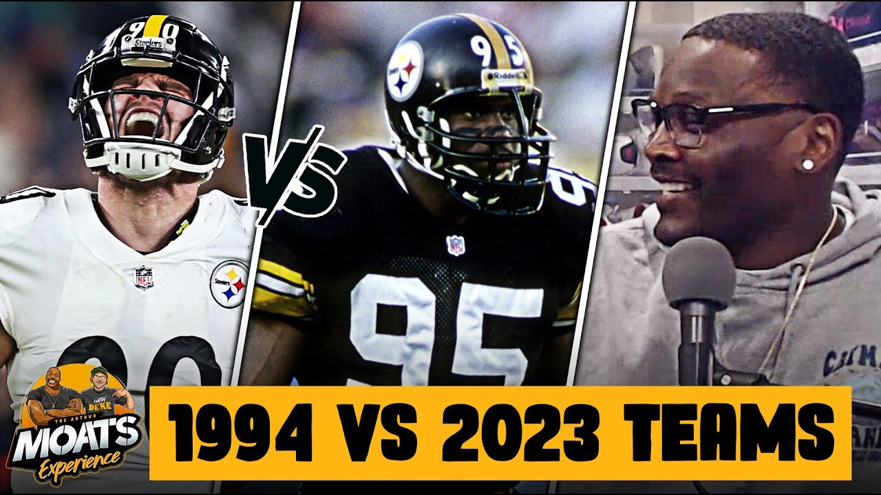 Comparing The 1994 Vs 2023 Pittsburgh Steelers Teams - YouTube