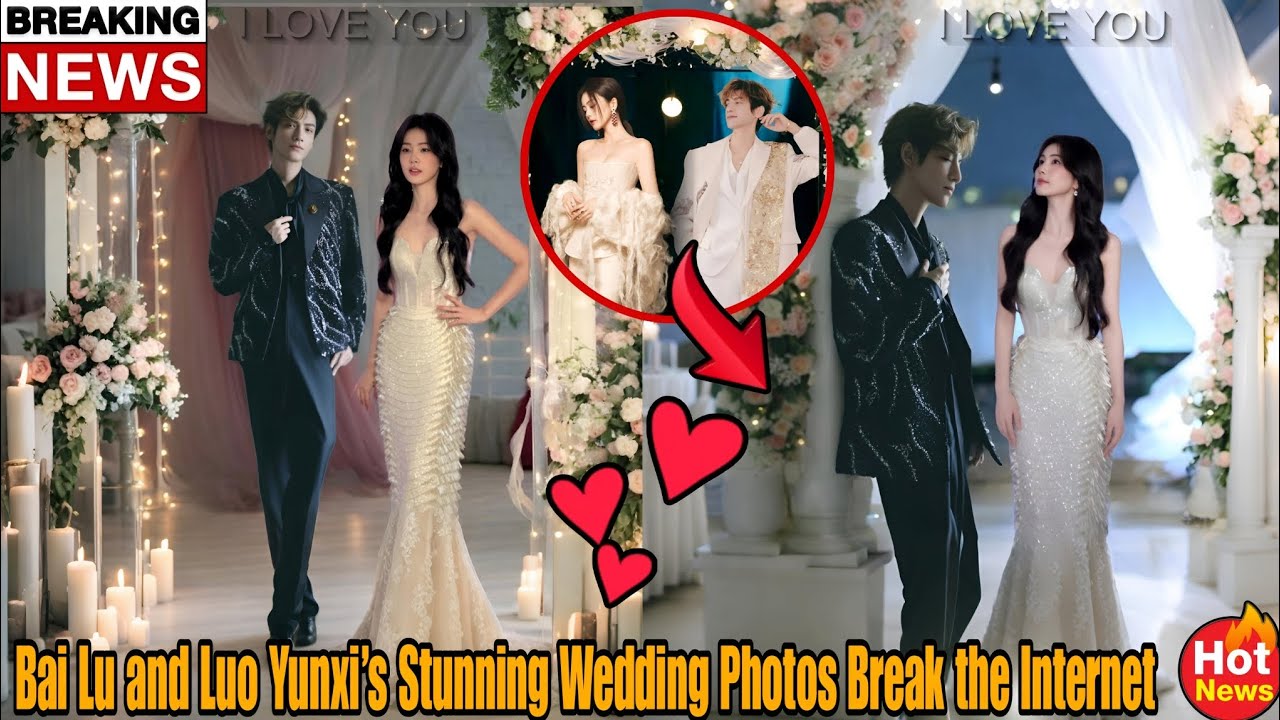 Bai Lu and Luo Yunxi’s Dreamy Wedding Ceremony Finally Revealed.😘😍 ...