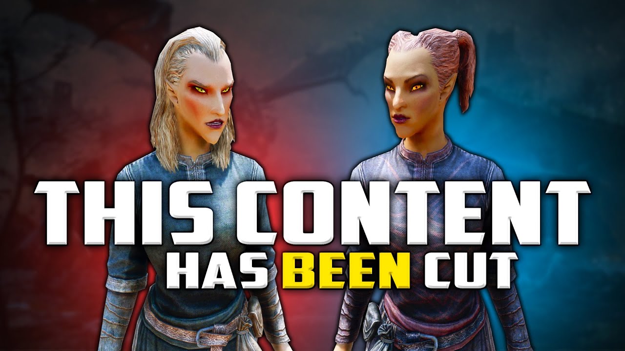 Skyrim ٠ Bethesda Cut This Quest With Faralda And Nirya - YouTube